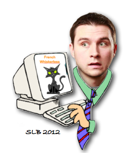 Today's Stupid Ass Question: VOILA'...WHISKERLESS CAT by Kyle Ploof