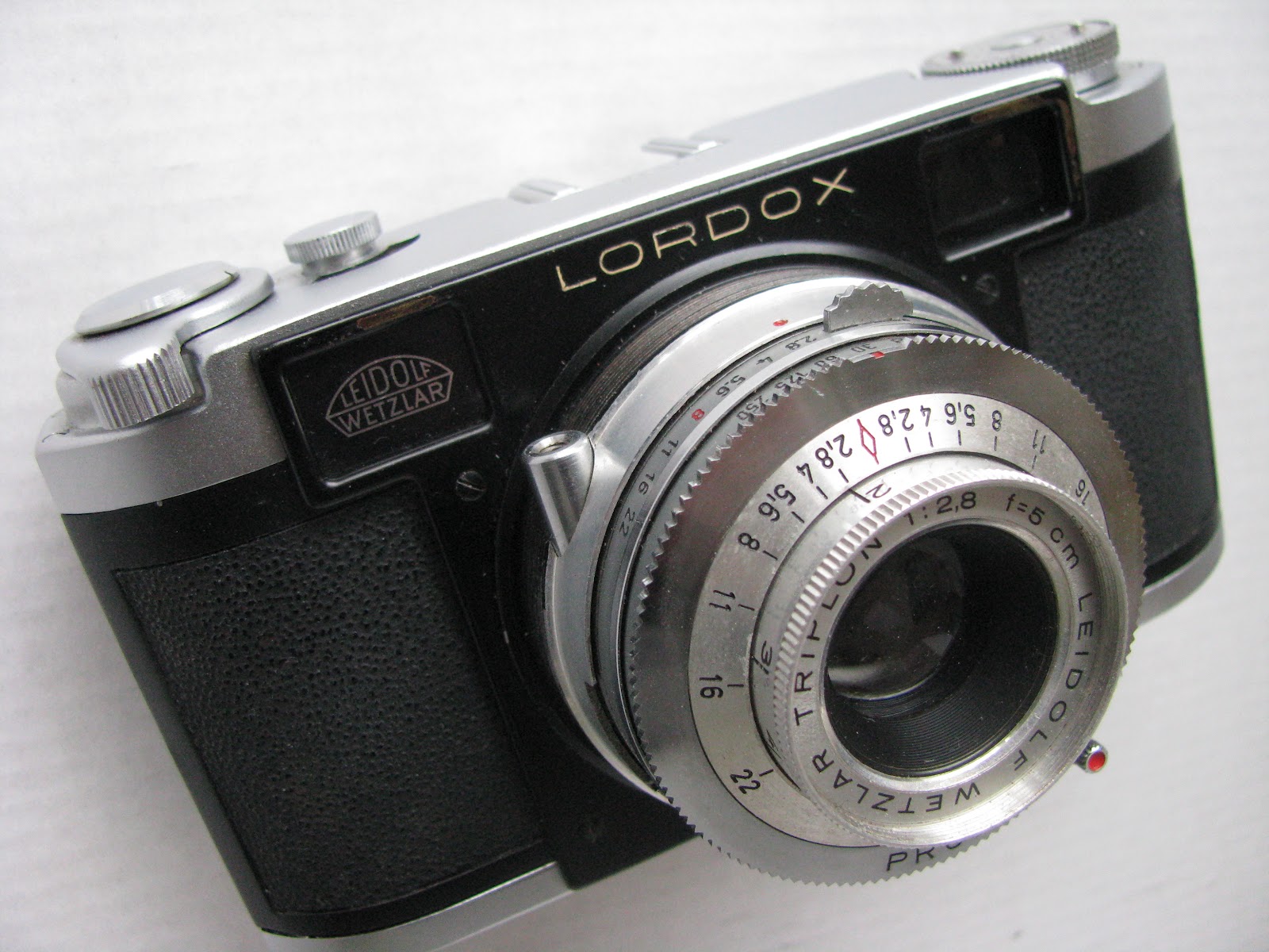 Analogkamera - A virtual photomuseum: Leidolf Lordox
