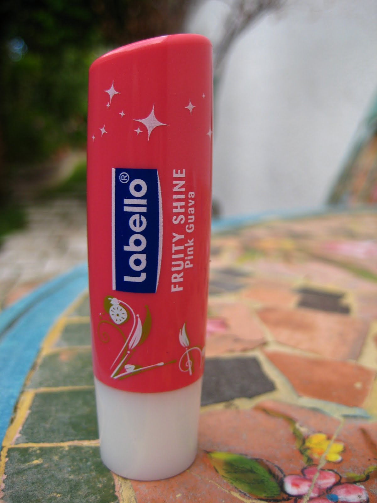 Green Beauty: Labello Fruity Shine Lip Balm in Pink Guava