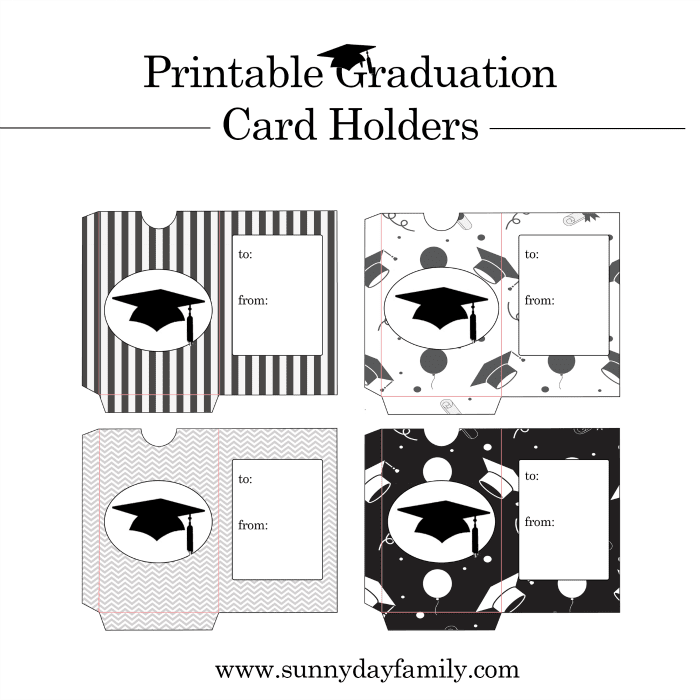 7 Best Gift Cards for Graduates & Free Printable Gift Card Envelopes ...
