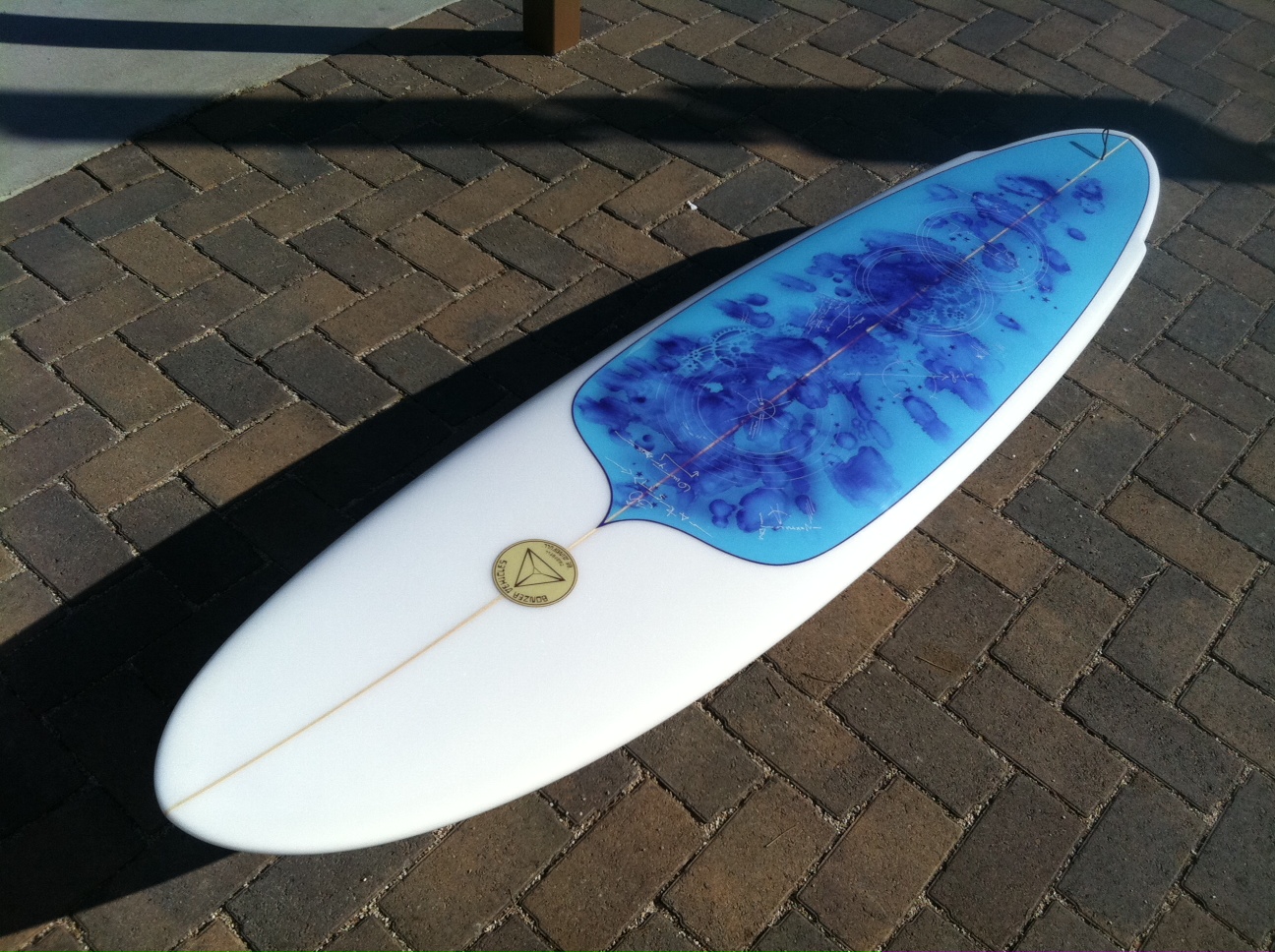 Groovy blue thingy – Surfy Surfy