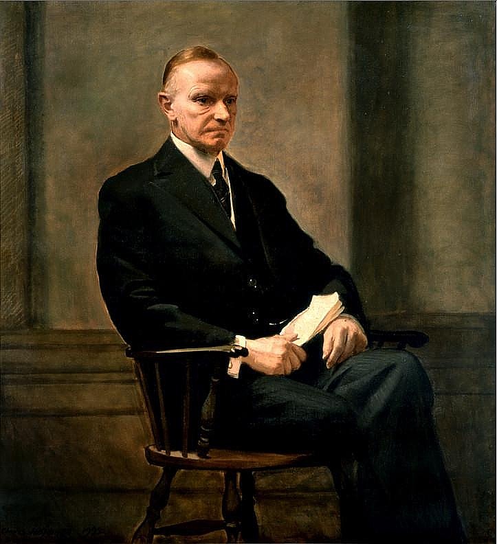 Art Now and Then: Calvin Coolidge Portraits