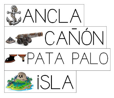 RECURSOS Y ACTIVIDADES PARA EDUCACIÓN INFANTIL: LOS PIRATAS