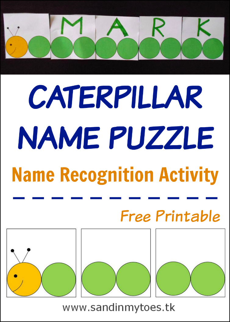 Printable Name Recognition Activities - Printable Word Searches