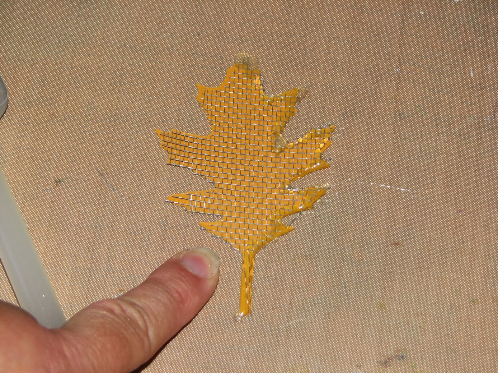 Ink Stains: Mesh Leaves - Part II & Uses