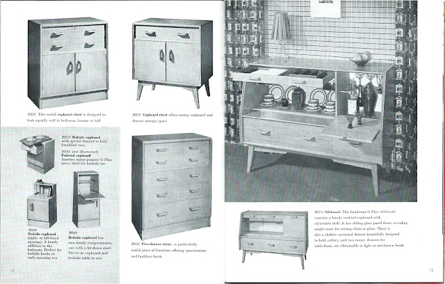 Space Vintage and Retro: Original 1950's First G-Plan Catalogue