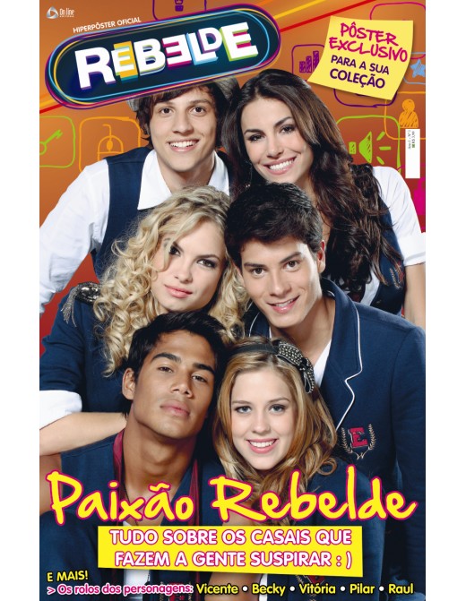 Rebelde: Revistas com os rebeldes na capa