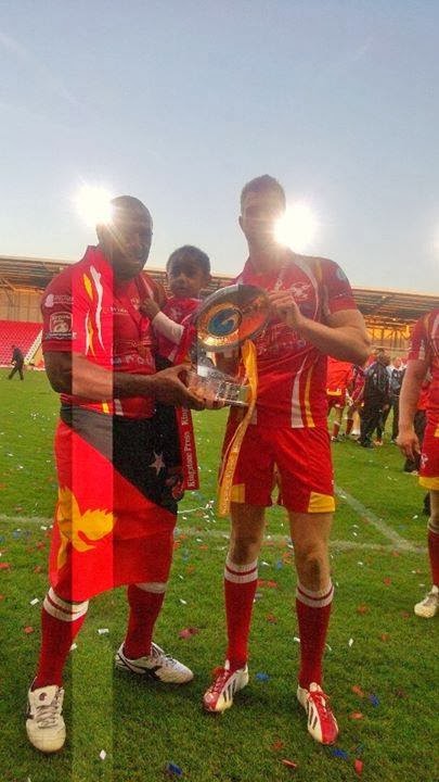 Menzie Yere's Sheffield Eagles retain Cup - Papua New Guinea Today