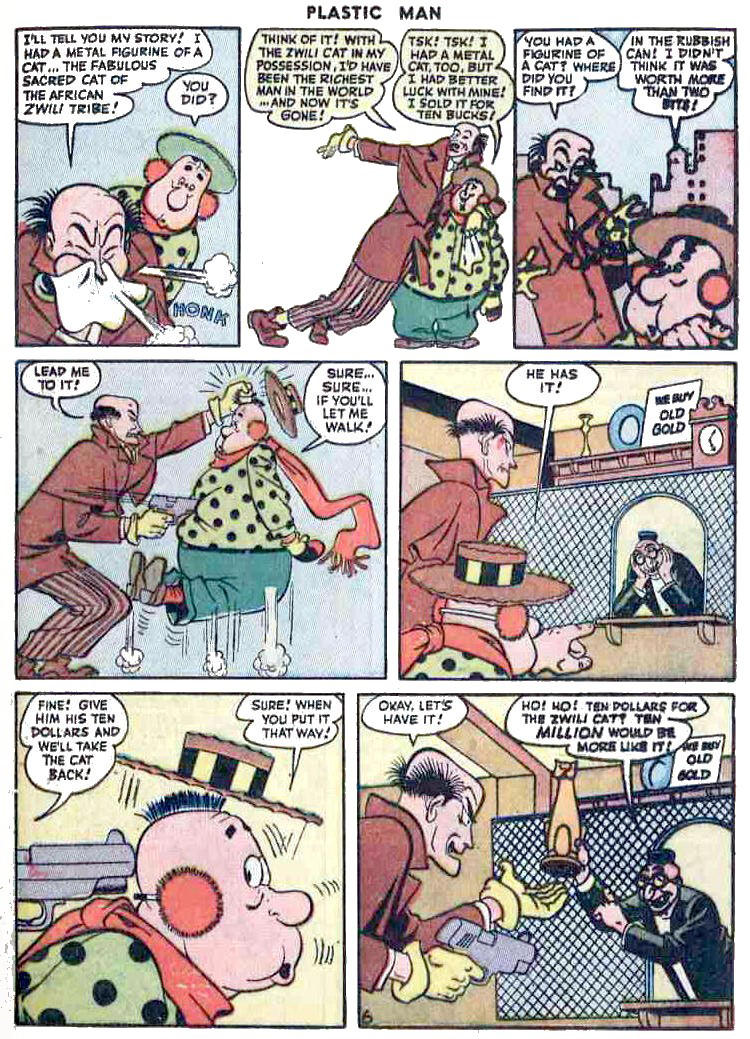 Pappy's Golden Age Comics Blogzine: Number 1226: The funny filler
