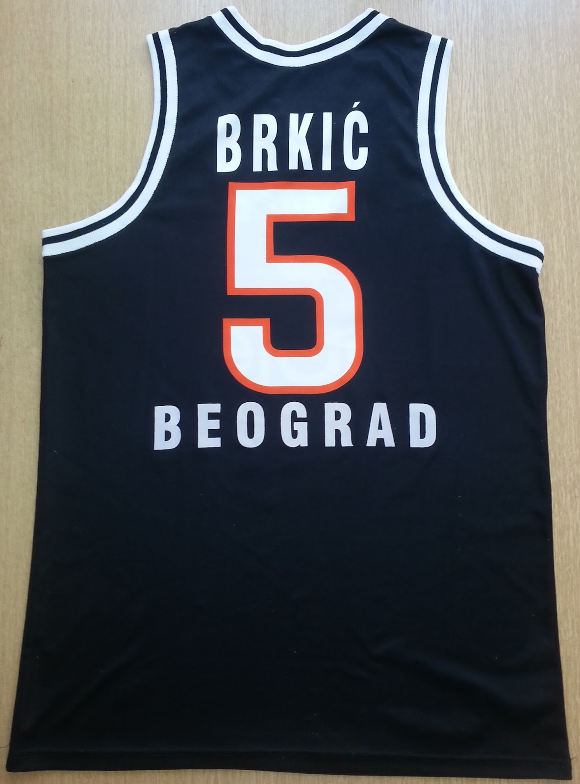 Basketball Jerseys : PARTIZAN BELGRADE JERSEYS