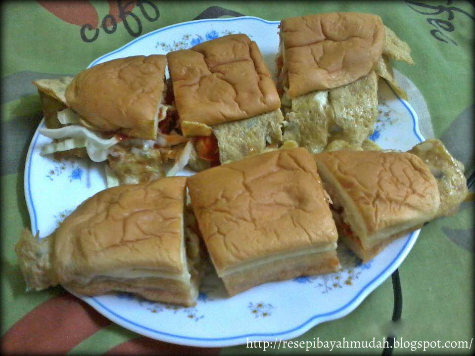 Resepi: Resepi roti john( 3 roti)