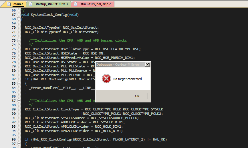 STM32 Program Download and Debug Problem | 64pin