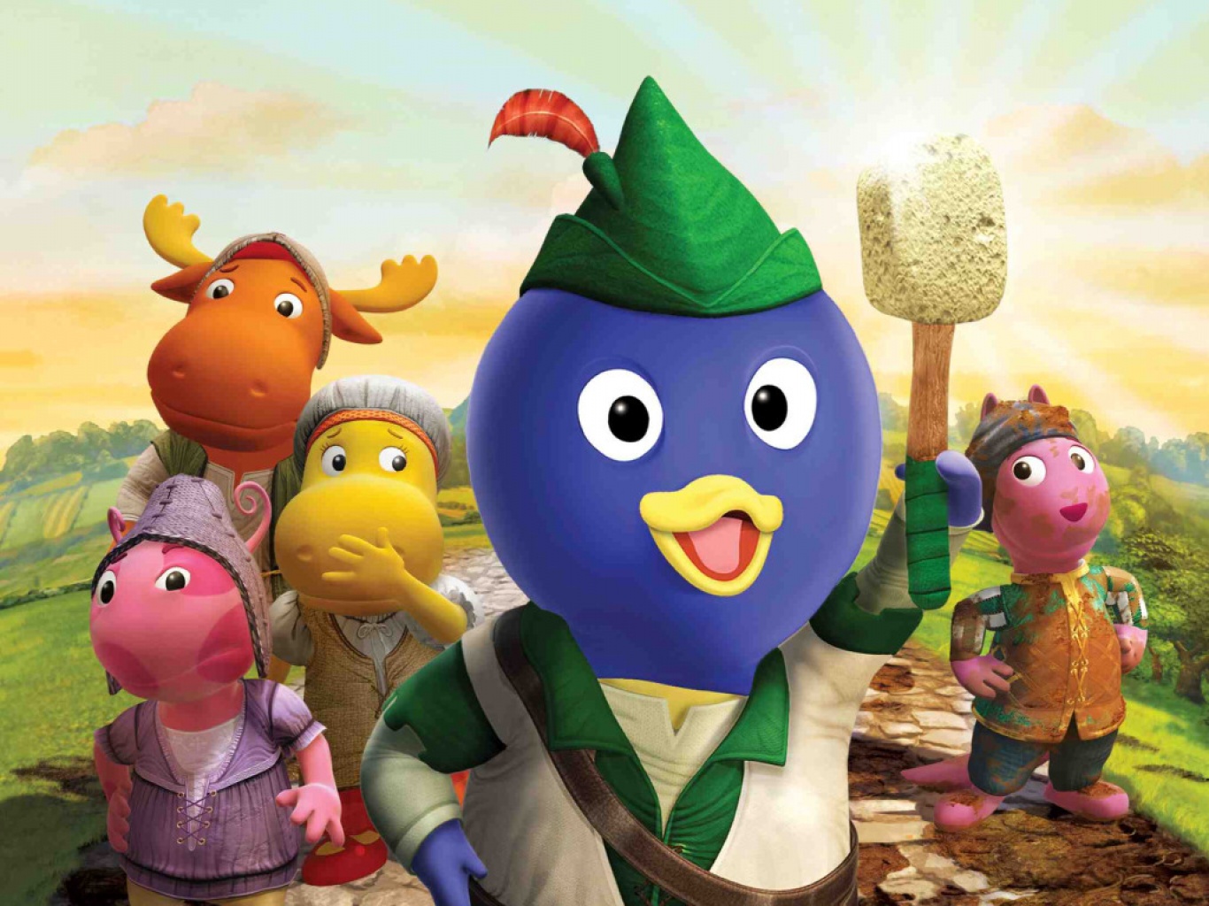 Ateliê Coloriz: The backyardigans