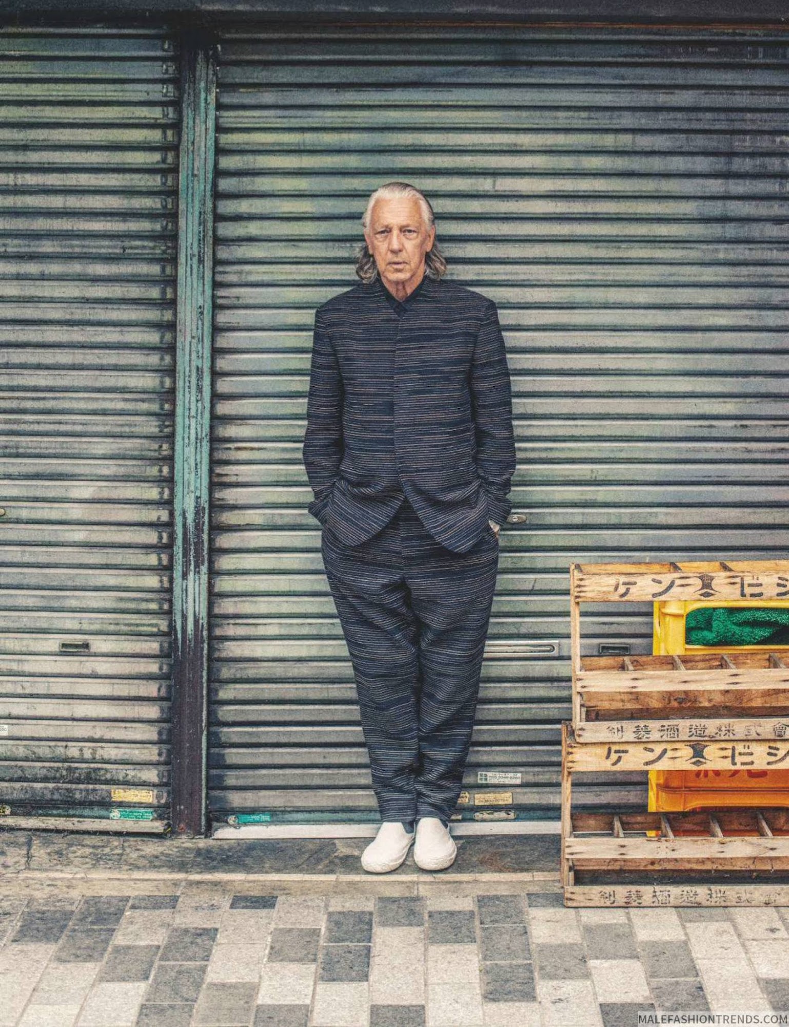 Charles Schumann para GQ Alemania en fotos de Maciej Kucia