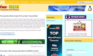 Download Template Iklan Baris Untuk Blog