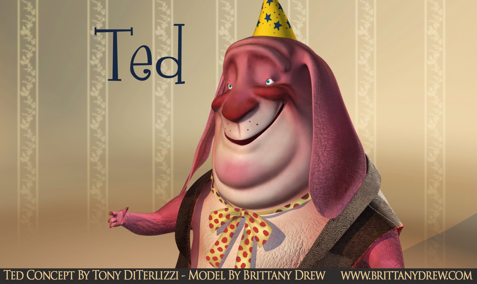 Brittany Drew a picture: Ted the Rabbit!