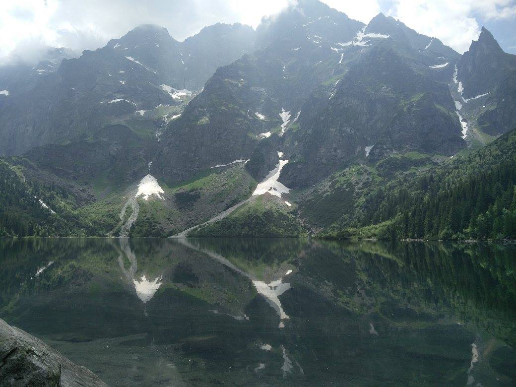 Poland..... The spectacular views of Morksie Oko.