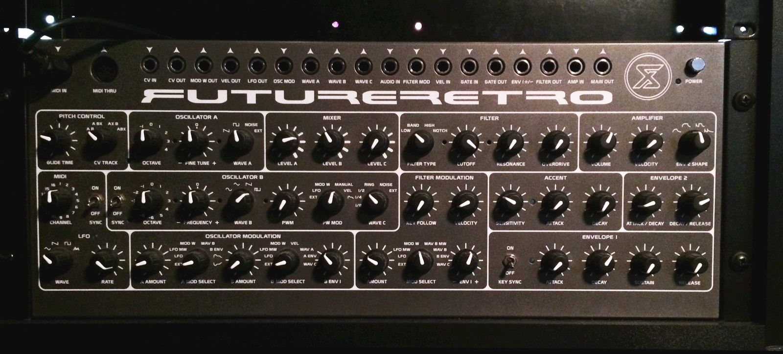 MATRIXSYNTH: Future Retro XS | Monophonic Analog Semi-modular synthesizer