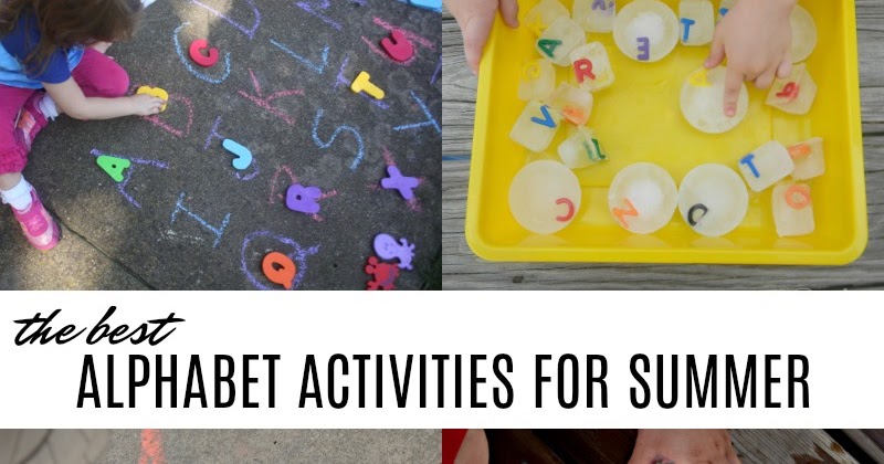 The Best Summer Alphabet Activities for Kids | And Next Comes L ...