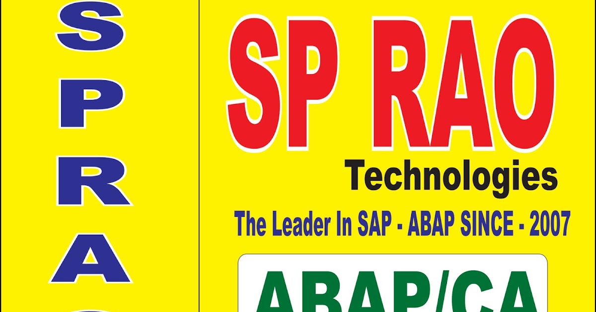 Best Sap Training Institute In Hyderabad