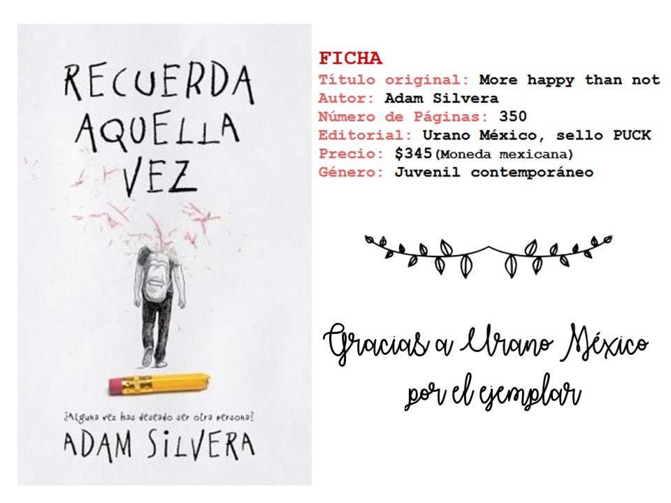 Háblame de: Recuerda aquella vez - Femme Book Freak