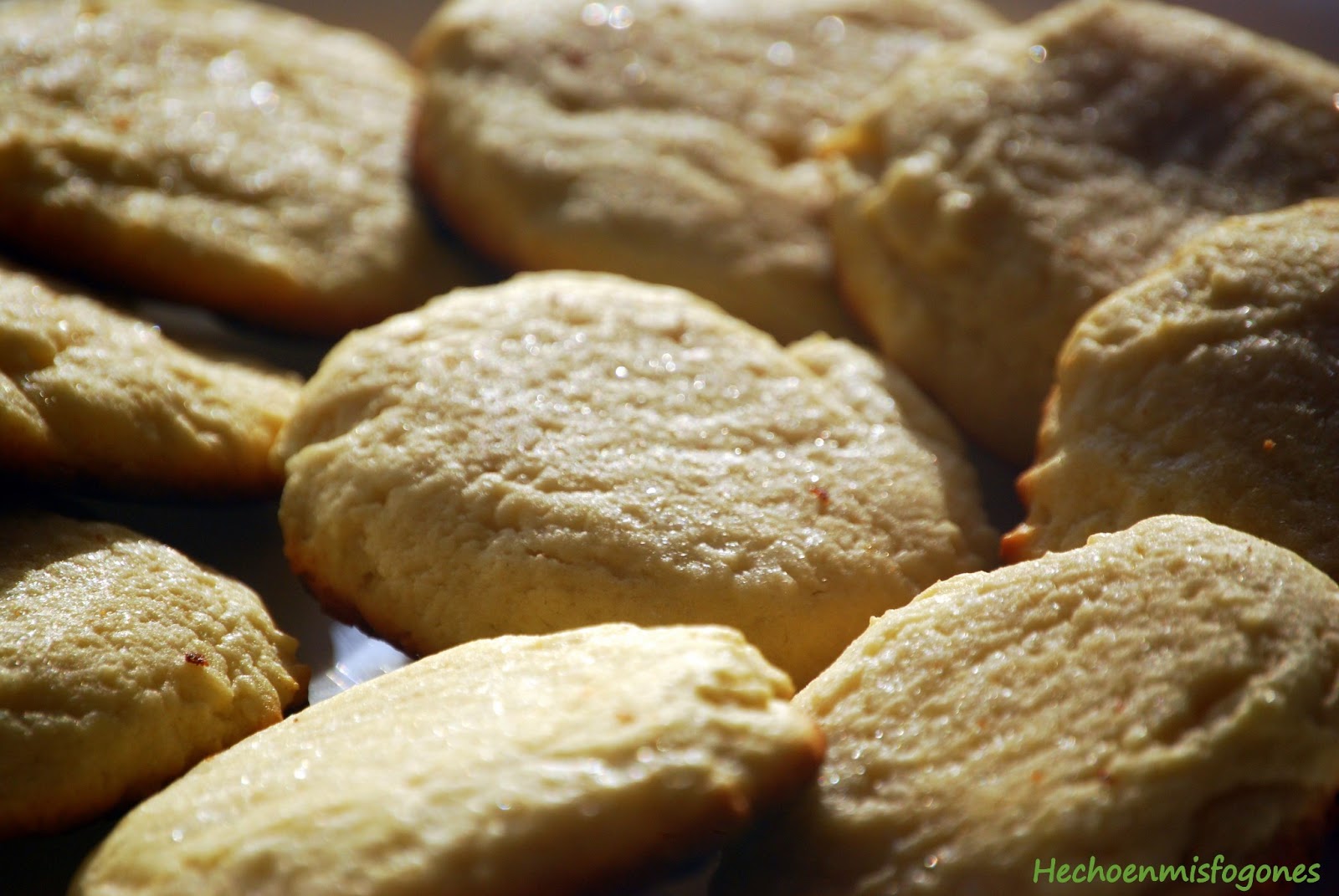 Hecho en mis fogones: Galletas azucaradas
