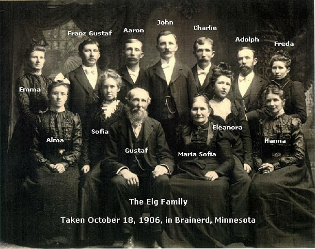 Elg family: Blacksmiths going west, part 2: The new country