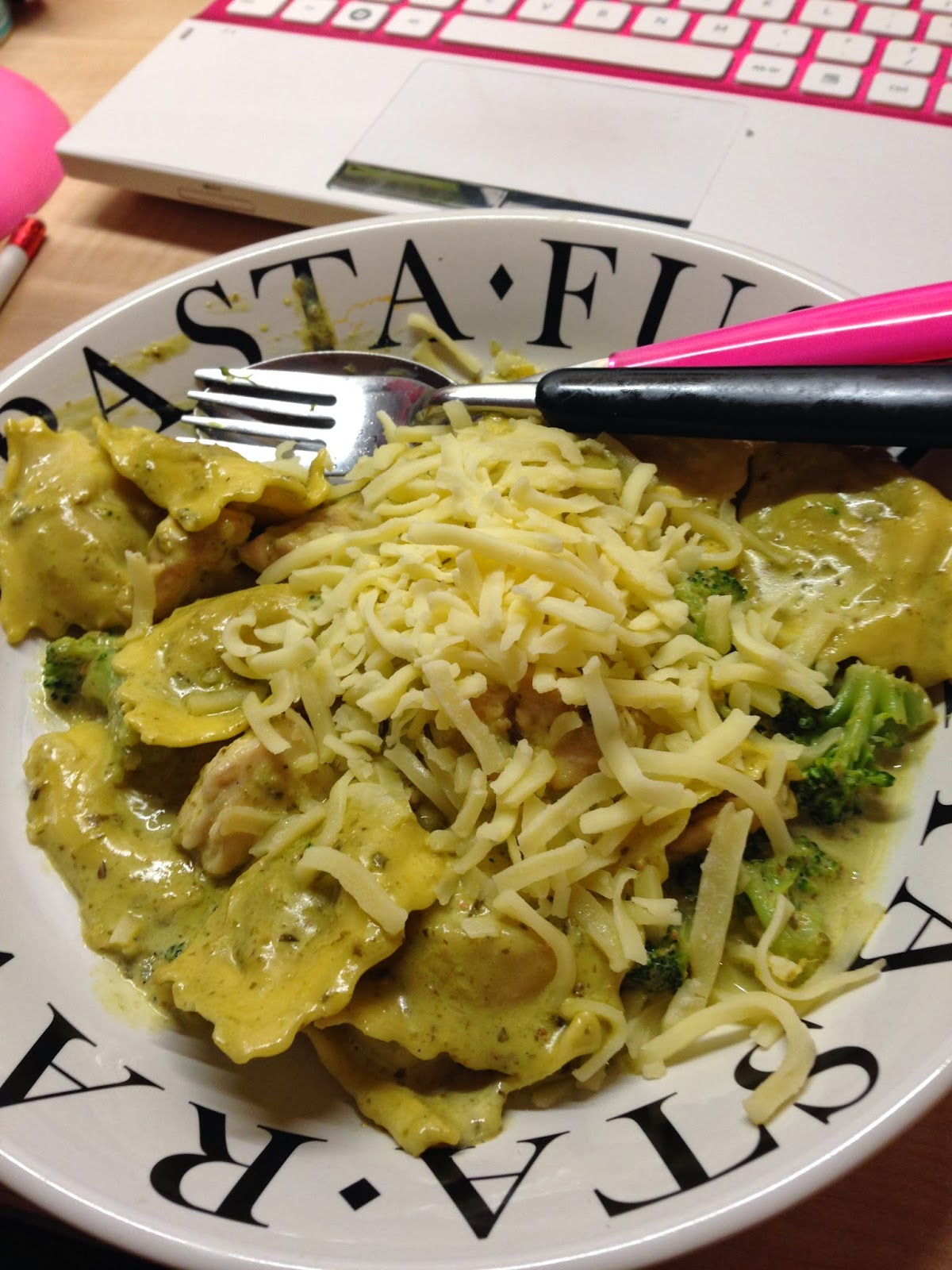 Lucy Alana: Pollo Pesto Pasta