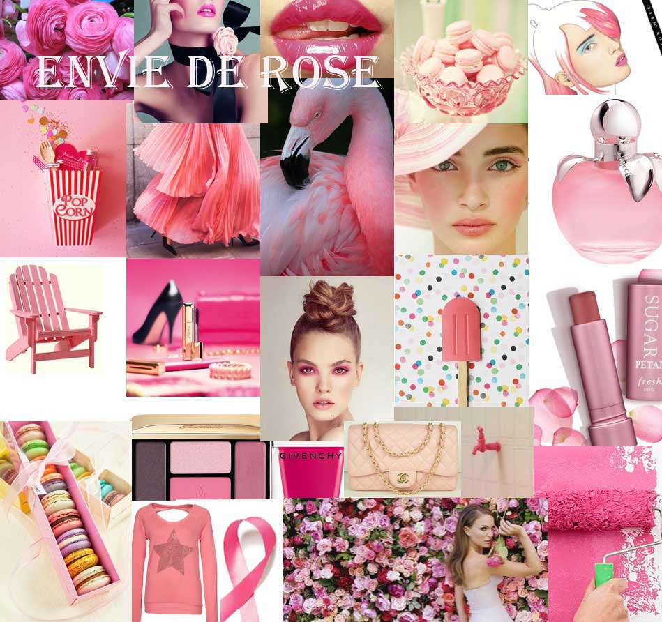Lipstick & Co, Healthy Fitness and Beauty: Moodboard # 1...... rose/pink