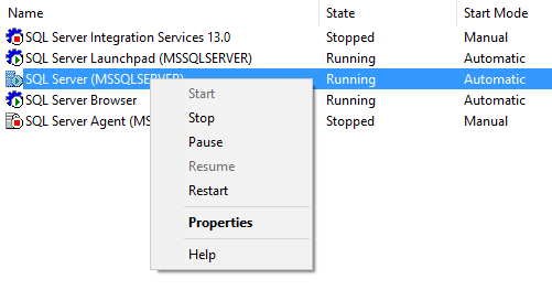 SQL Server Code,Tips and Tricks, Performance Tuning: How to shut down SQL Server