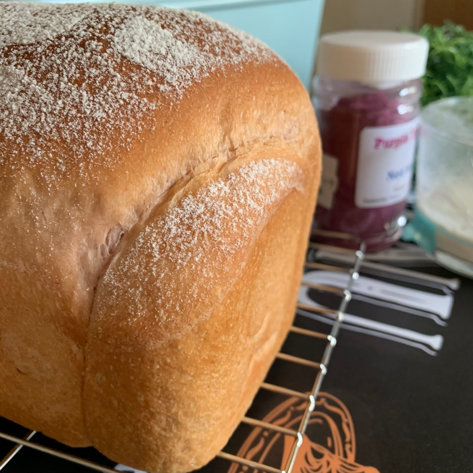 My Mind Patch: Purple Yam Soya Milk Bread