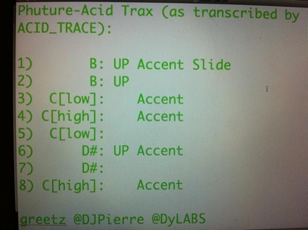 Din Sync: "Acid Tracks" in 5 mins Redux