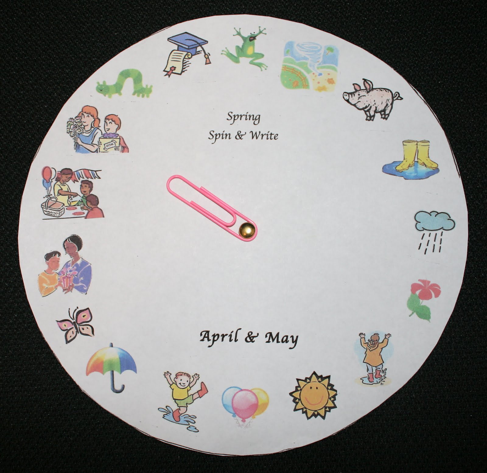 Classroom Freebies Too: Spin A Story Wheels