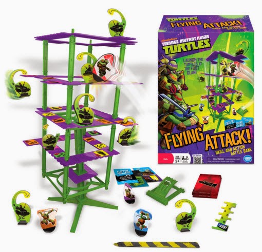 Teenage Mutant Ninja Turtles Flying Attack Game from Wonder Forge