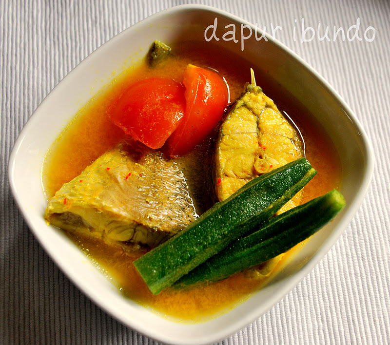 dapur ibundo: Siakap asam rebus