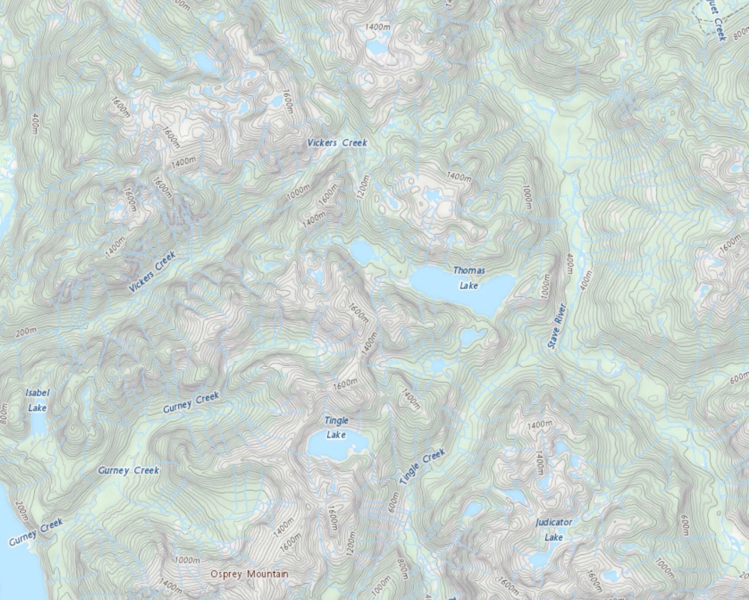 In Search of Slumach: Thomas Lake Expedition