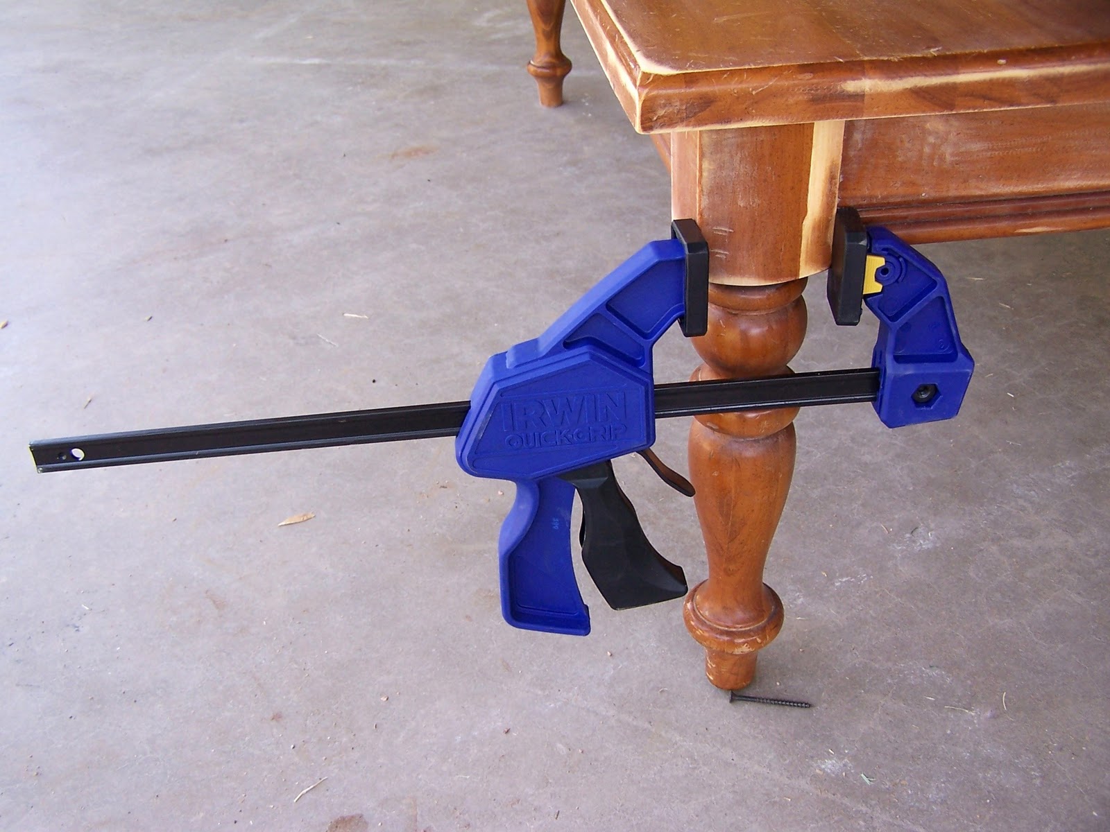 Homemade Home: Irwin Quick-Grip Clamp