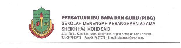 SMKA SHEIKH HAJI MOHD SAID, SEREMBAN: MESYUARAT AGUNG PIBG SMKA SHAMS ...