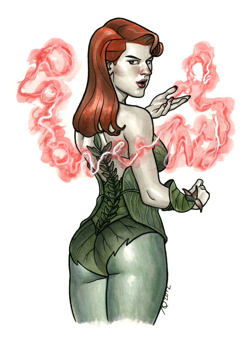 Poison Ivy By Joe Quinones R Comicbooks
