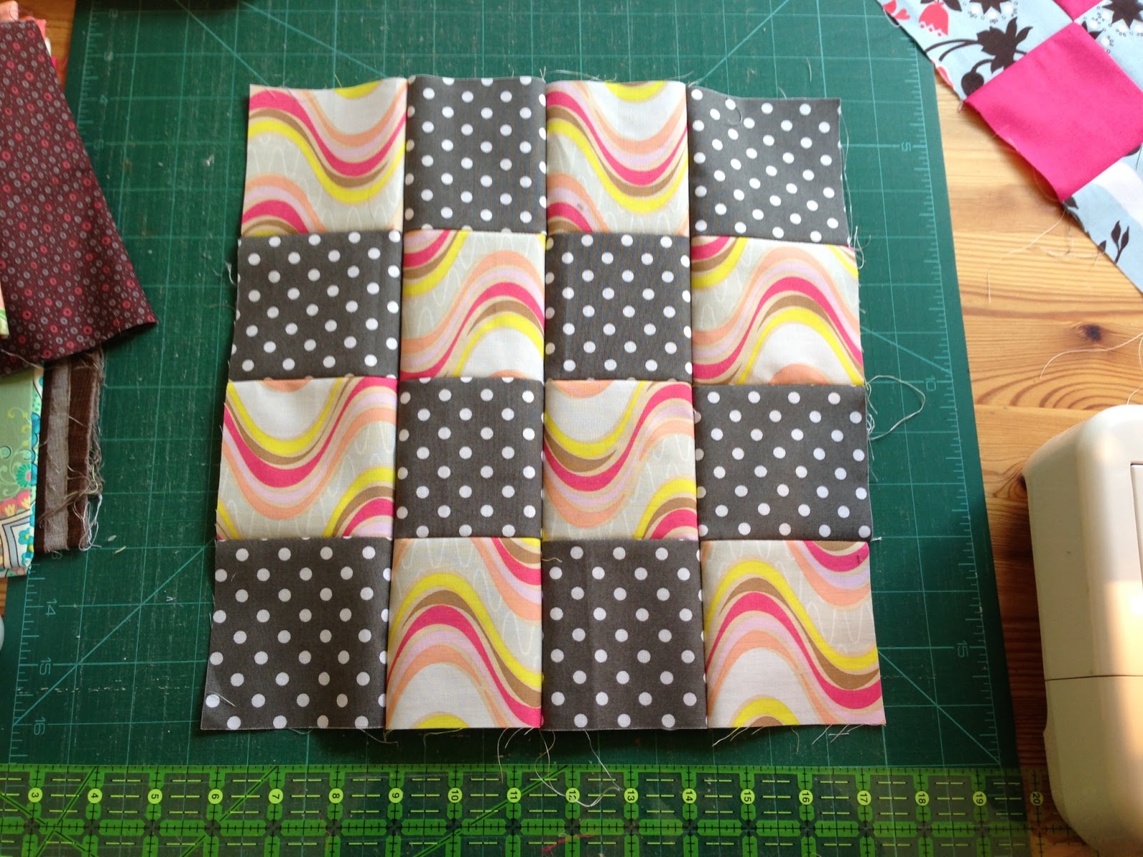 Poppy Makes...: 16 patch quilt block tutorial