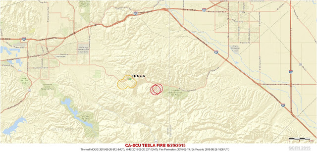 CFN - CALIFORNIA FIRE NEWS - CAL FIRE NEWS : CA-SCU- Tesla Fire ...