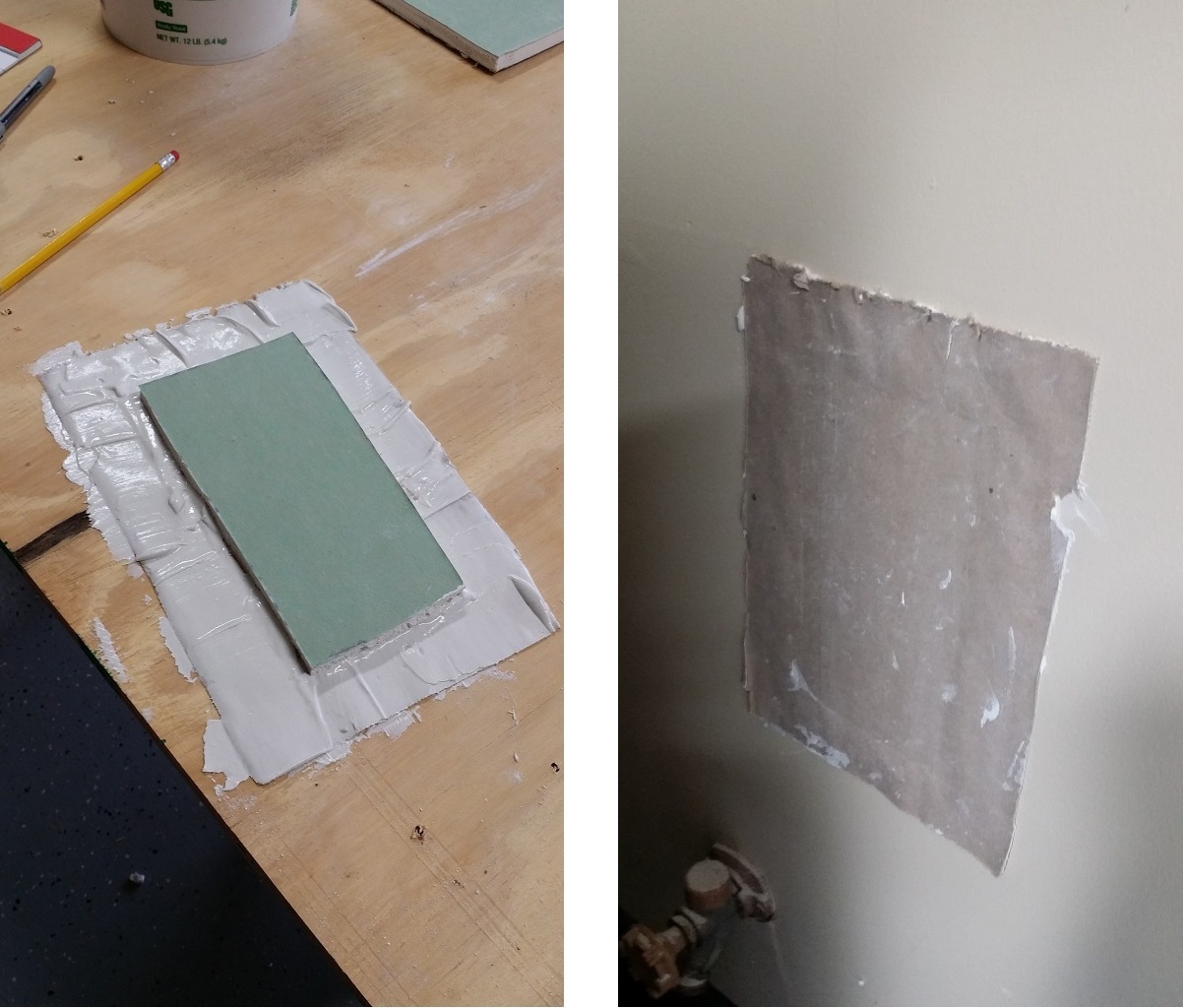 Just the Right Size: How to Patch a Drywall Hole: The California Patch