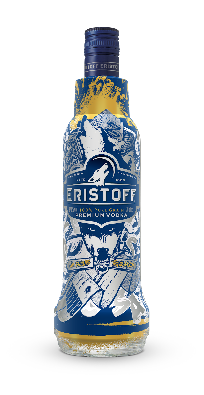 Vodka presenta su nueva edición limitada: 'Wolf Pack Edition 2015’