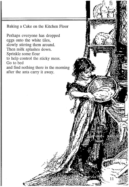 Eric's Hangout: Old Poem: Baking a Cake on the Kitchen Floor