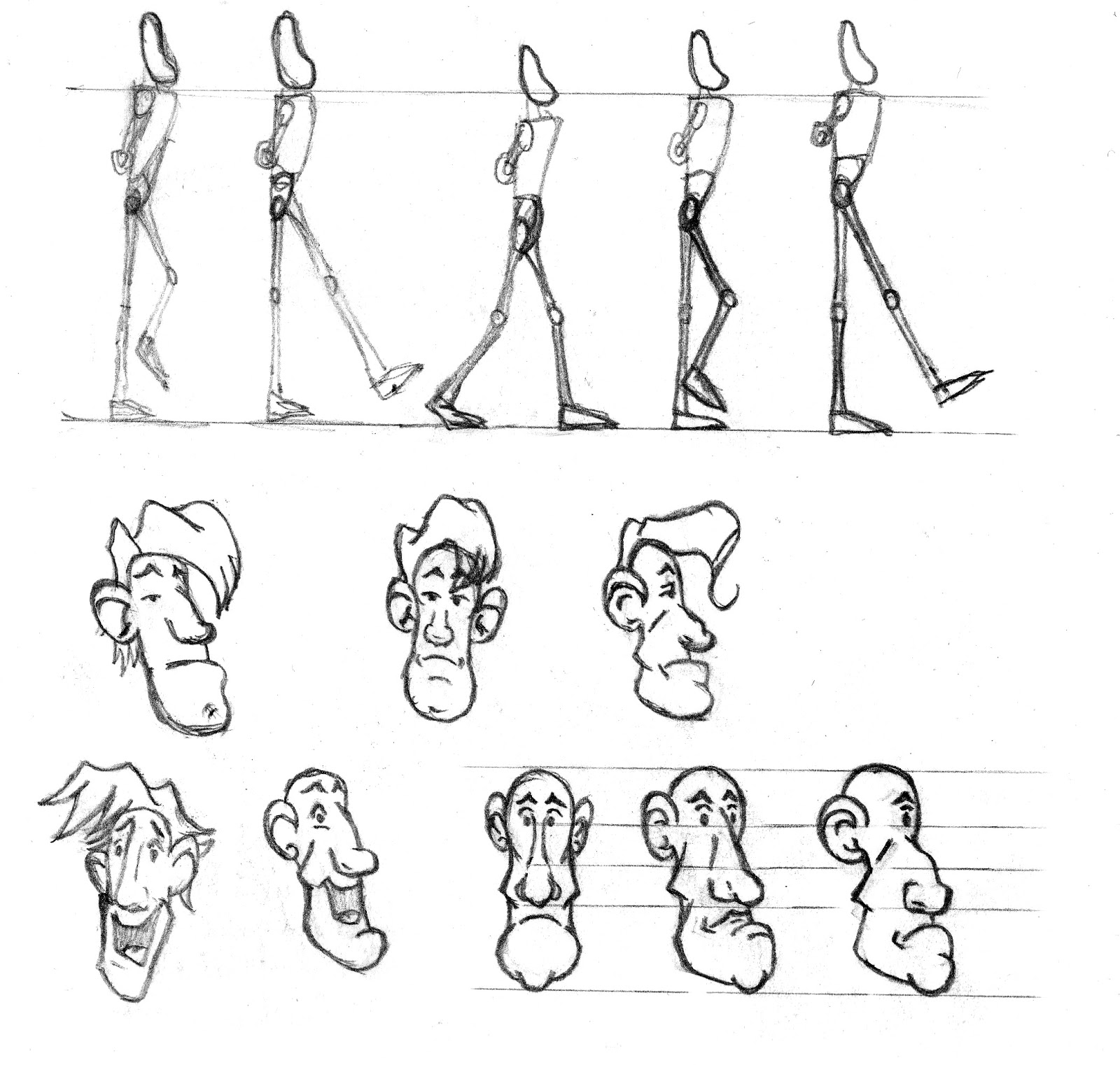 MA Animation (Nicholas Mckay): BUTLER - Character Concepts