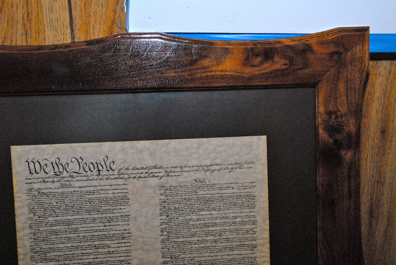 Jensen Wood Works: The Constitution