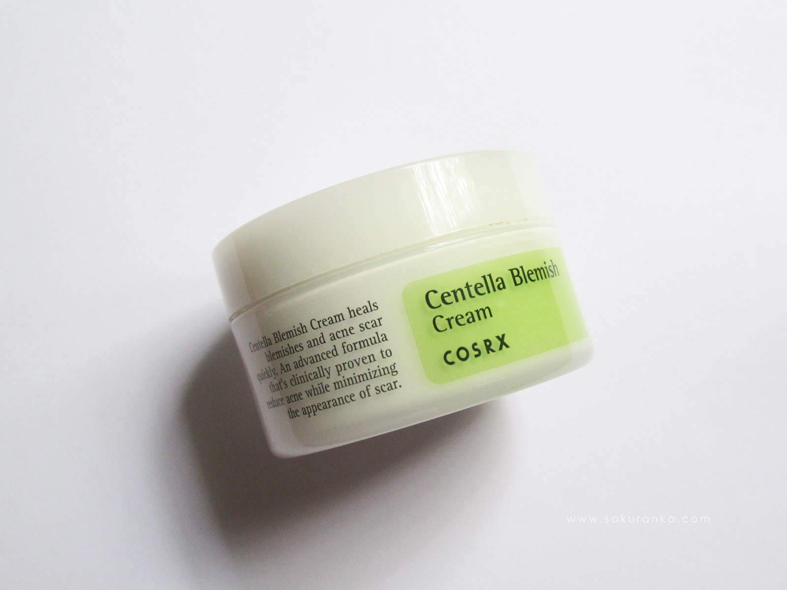 Sakuranko: Cosrx Centella Blemish Cream 30ml