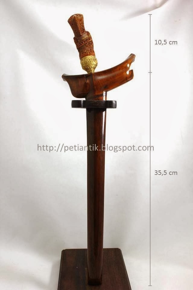Petiantik: Keris Lurus Palembang Tanduk Rusa