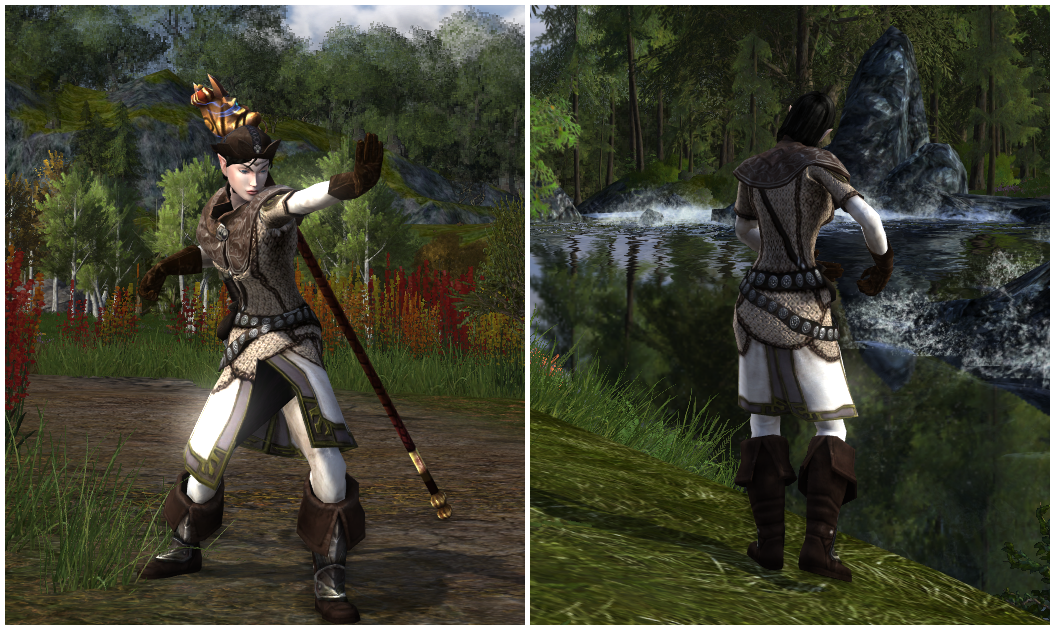 Material Middle-Earth: Walnut Wizard - Faewynn of Gladden