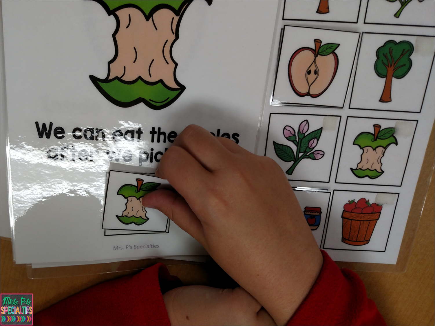 Apple Learning across the day! · Mrs. P's Specialties